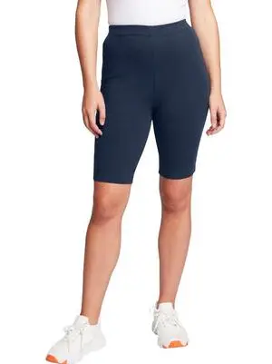 JUNE + VIE Classic Bike Shorts - Navy