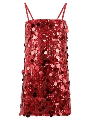 LOLA + THE BOYS Sequin Party Dress - Pink