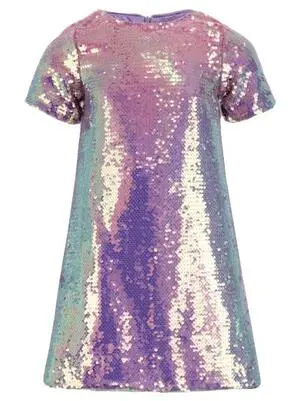 LOLA + THE BOYS Sequin Dress - Purple