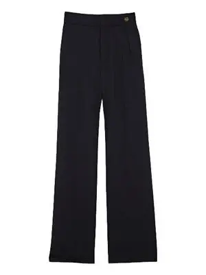 CALLAS MILANO Sydney Relaxed Menswear-style Trouser - Black