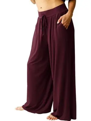 KINDRED BRAVELY Aria Lounge Pant - Deep Burgundy