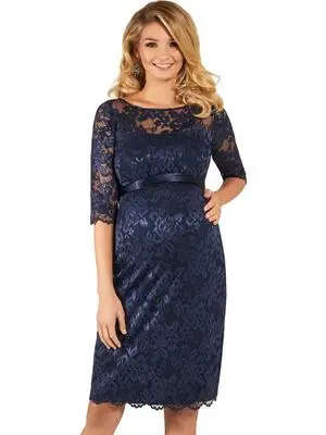 TIFFANY ROSE MATERNITY Amelia Maternity Dress - Navy