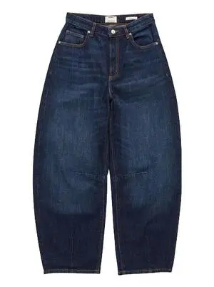 COTTON ON Curvy Barrel Jean - Era Blue