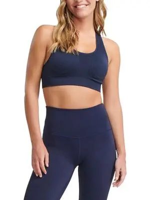 UNDEROUTFIT The Nowsunday Racerback Sports Bra - Navy