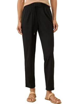 PACT Organic Cotton Twill Drawstring Pant Black