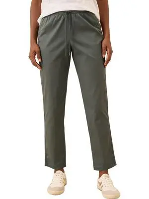 PACT Organic Cotton Twill Drawstring Pant Castor Green
