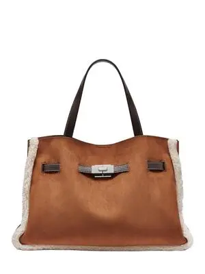 Dkny Bryar Large Satchel - Walnut