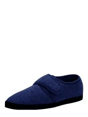 KINGSIZE Adjustable Fleece Slippers - Navy