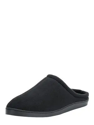 KINGSIZE Fleece Clog Slippers - Black
