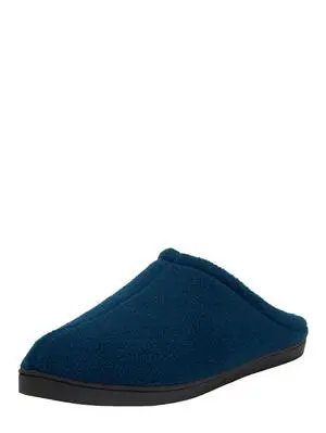 KINGSIZE Fleece Clog Slippers - Navy