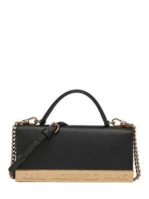 Karl Lagerfeld Paris Jacqueline Crossbody Black/gold