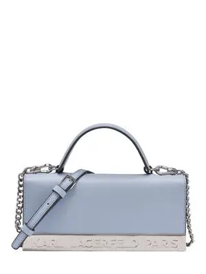 Karl Lagerfeld Paris Jacqueline Crossbody Blue Aura