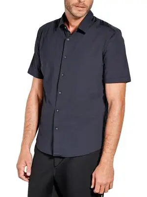 URBAN PERFORMANCE Short Sleeve Bold Tech Shirt - Black