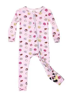 BELLABU BEAR Convertible Footie - Pink Donut