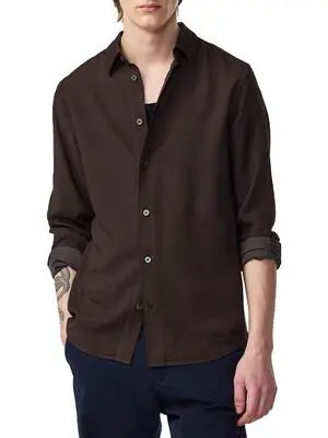 Nn07 Colby 5027 Button-up Shirt - Dark Army