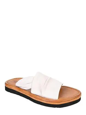 ROAN Nosy Leather Sandal Bone Distressed