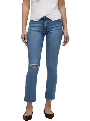 Hudson Jeans Nico Mid-rise Straight Ankle Jean - Camper