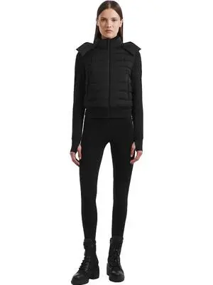 Rudsak Cropped Jacket With Detachable Hood - Black