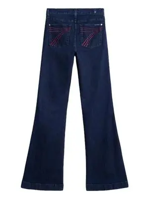 7 For All Mankind Slim Illusion Dojo In Classical - Denim