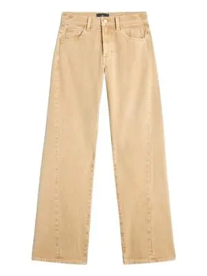 7 For All Mankind Twisted Seam Trousers - Brown / Neutral