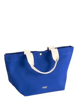 HAY Mini Everyday Cotton Tote Bag Electric Blue