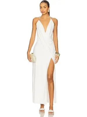 RUNAWAY THE LABEL Eilish Halter Maxi Dress