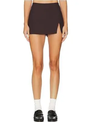 Superdown Mazarine Skort - Brown