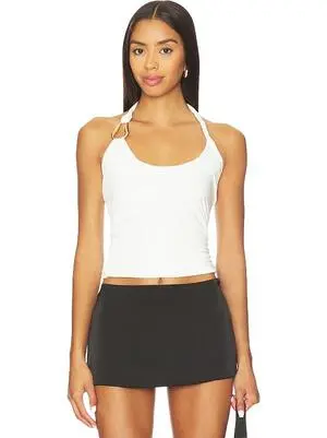 SNDYS Ash Tank Top - White