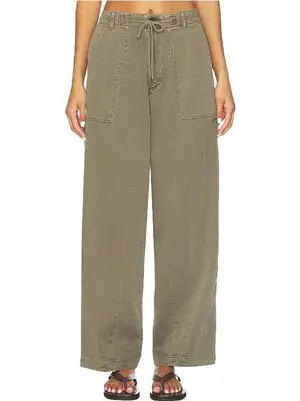 JAMES PERSE Oversized Military Pant - Birch Pigment