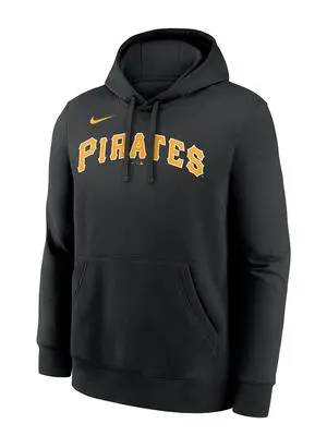 Nike Paul Skenes Pittsburgh Pirates Club Mlb Pullover Hoodie - Black