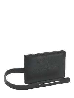Porsche Design Leather Luggage Tag - Black