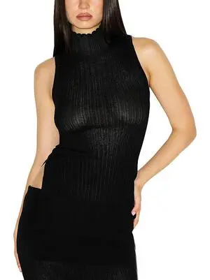 SKIMS Sheer Knit Tunic - Onyx
