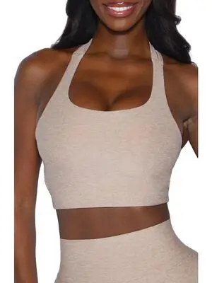 BOMBSHELL SPORTSWEAR Viral Tank Bra - Taupe