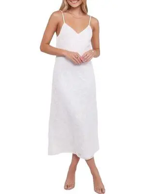PETAL & PUP Saoirse Maxi Dress - White