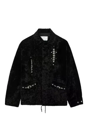 TOGA Velvet-Embellished Jacket