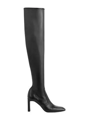 TOTÊME TOTEME Nappa Over-The-Knee Boots Black