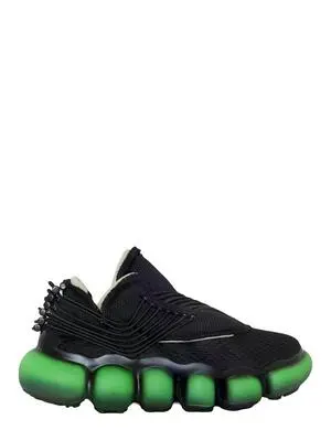 GROUNDS Jewelry It Bubble-sole Mesh Sneakers - Black