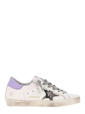 GOLDEN GOOSE Superstar Python Sneakers - White