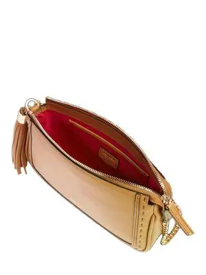 LANCEL Premier Flirt Tassel-detail Crossbody Bag - Brown