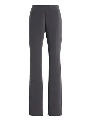 BIRROT Exclusive Lay2 Crepe Slim Trousers - Silver