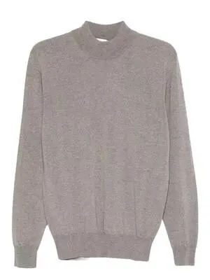 Altea Long-Sleeve Wool Sweater Grey