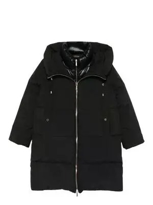 MOORER Padded Coat - Black