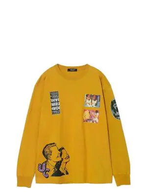 UNDERCOVERISM Graphic-print Sweatshirt - Yellow