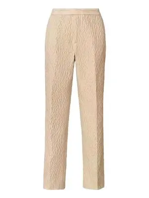 Fabiana Filippi Textured Side-pockets Trousers - Neutrals