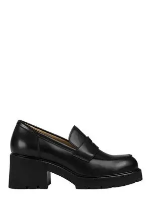 DOUCAL'S Leather Heeled Loafers