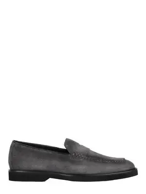 DOUCAL'S Suede Loafers - Grey