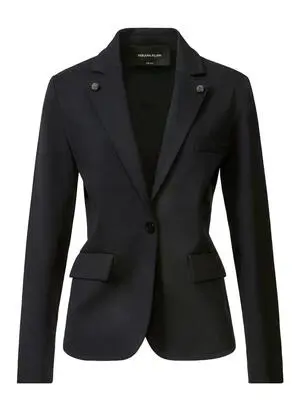 Fabiana Filippi Single-breasted Blazer With Button Details - Blue