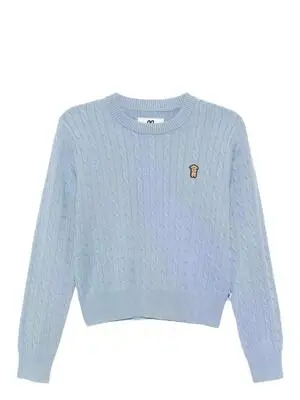 CHOCOOLATE Logo-embroidered Jumper - Blue