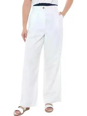 Tommy Hilfiger Wide-leg Trousers - White