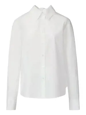Fabiana Filippi Bow-detail Point-collar Shirt - White